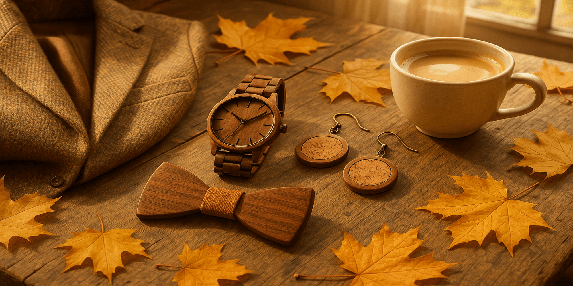 Quels accessoires en bois choisir pour les sorties d’automne ? – Wood&Chic
